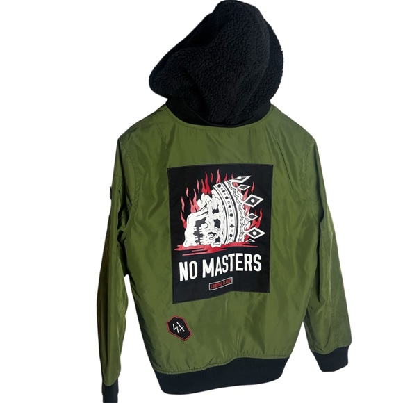 Lurking Class | Jackets & Coats | Lurking Class Green Vinyl Bomber ...
